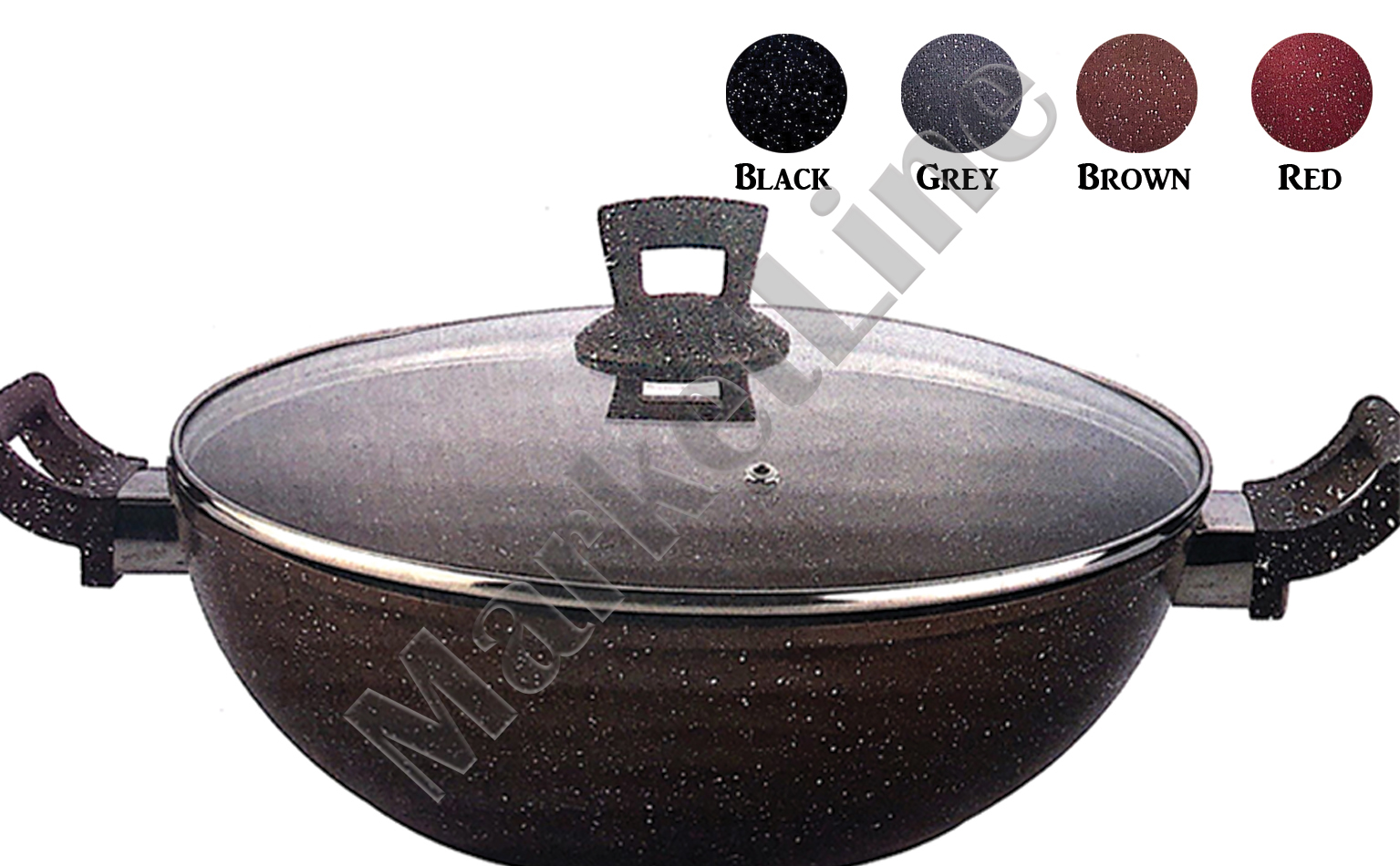 NON-STICK FORGED WOK-32CM - Market Line