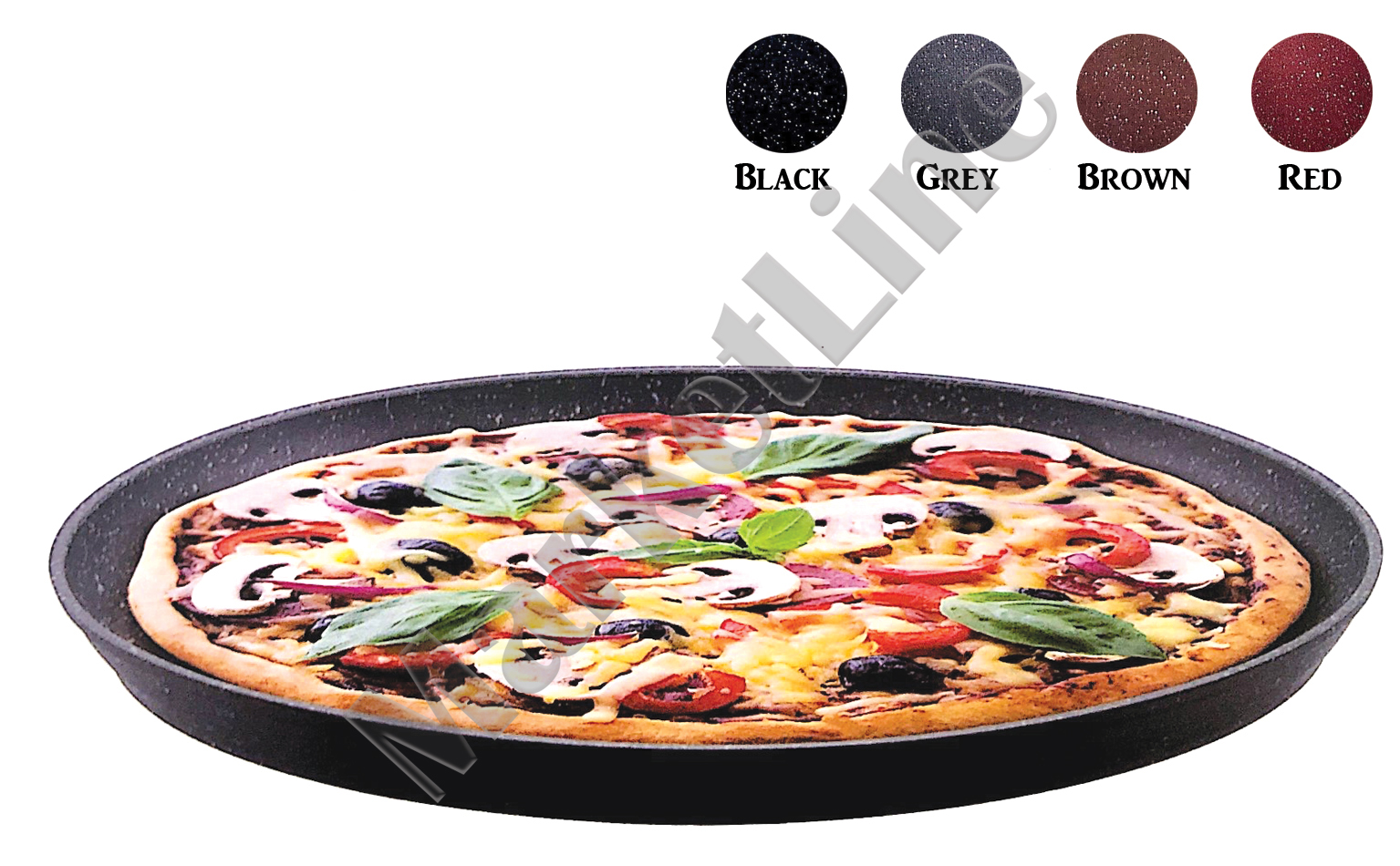 FORGED PIZZA PAN 35CM - Market Line
