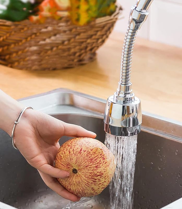 Kitchen Faucet Single Lever Shower with 360° Rotation - Market Line